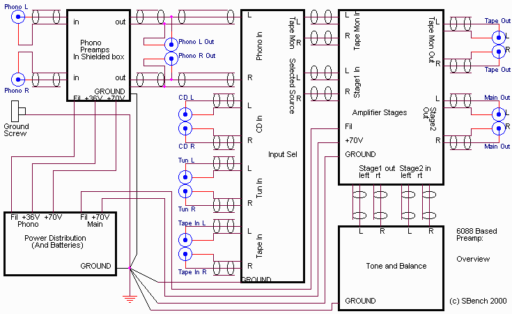 6088 Based Battery Powered Full Feature Preamp Part 3